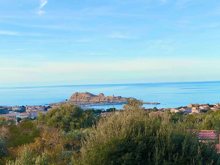 Appartement Mareva F3 Vue Sur La Mer - L'Île-Rousse