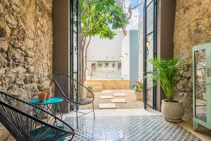 Magnifique Maison éCochic & Piscine & Culture - Yucatan, Mexico
