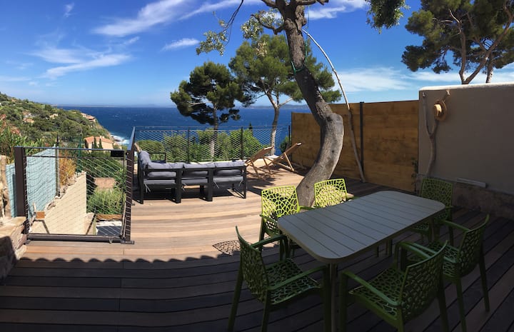 Le Repère Du Poisson : Vue Mer Carqueiranne - Carqueiranne