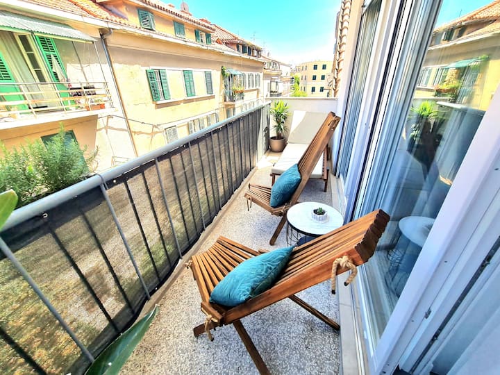 New Central&beach App Beige-balcony - Split