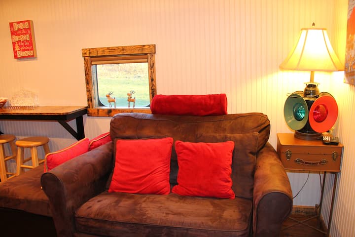 Sleep In A Caboose: See Bison Outside! - Lake Junaluska, NC