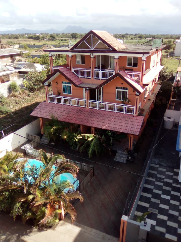 Villa Harmonie Appt F4 De 90m² Terrasse 40m² - Mauritius