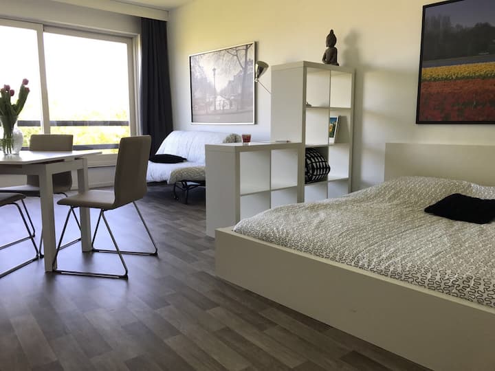Private Studio Near Amsterdam! Free Parking! Golf - Purmerend