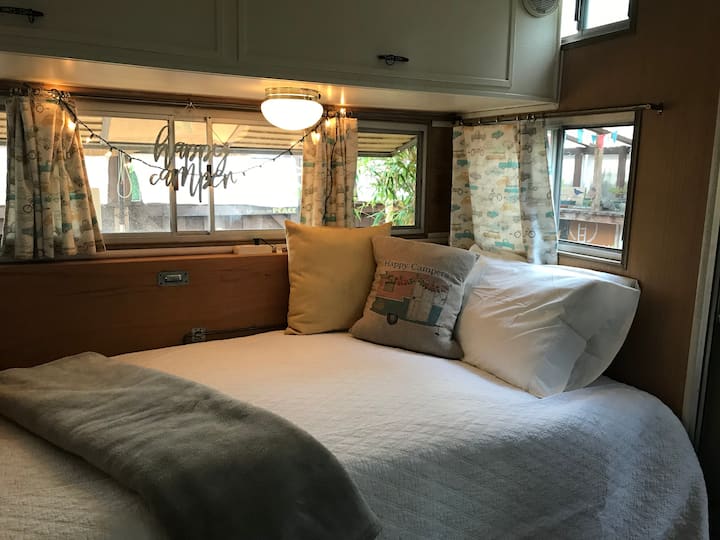 The Vintage Travel Trailer Circa 1970 - Newport Beach, CA