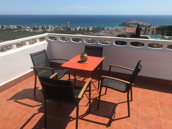 Bel Appartement Avec Vue Panoramique Sur Mer - Peñíscola