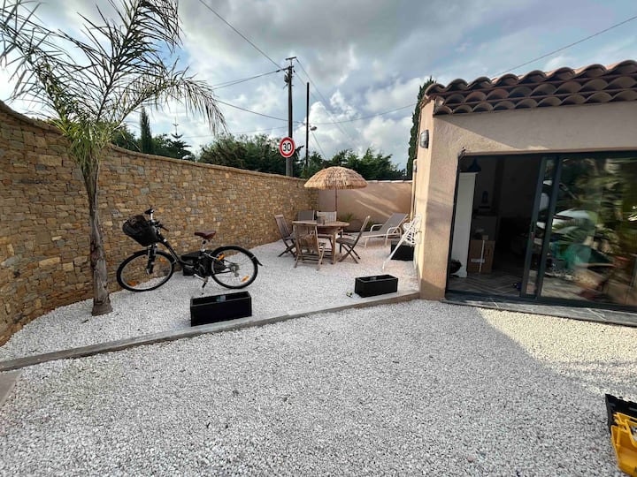 Charmant Studio Dans Villa - Jardin Privatif - La Seyne-sur-Mer