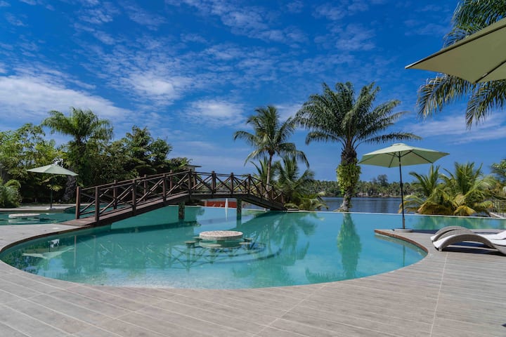 Rekreační pronájmy s bazénem Assinie-Mafia | Airbnb - Comoé District, Côte d'Ivoire