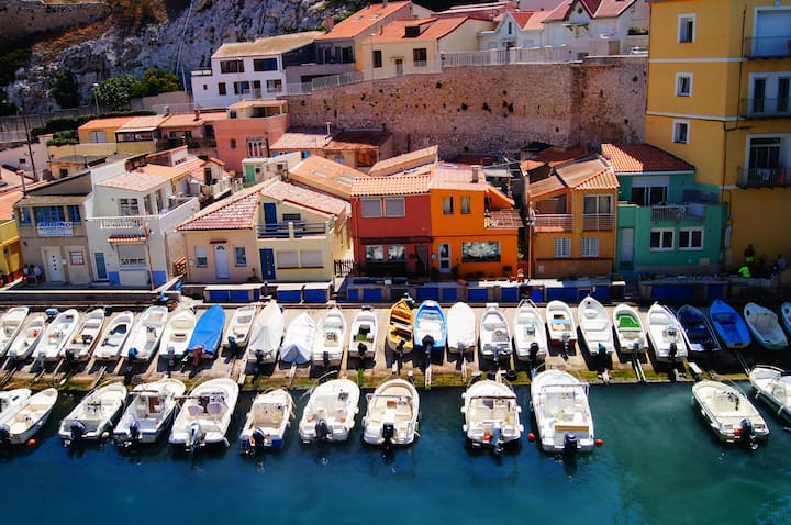 Bel Appartement Vallon Des Auffes Avec Terrasse - Marsella