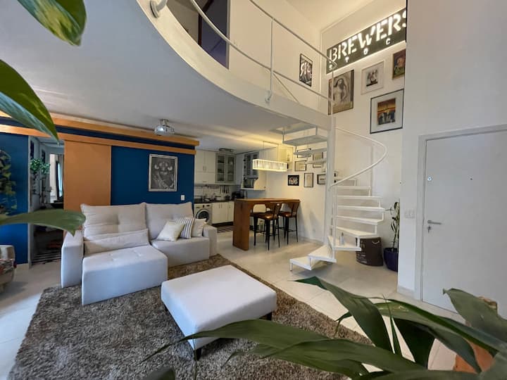 Loft Novo E Moderno Na Praça Mais Turística De Sp. - Pinheiros