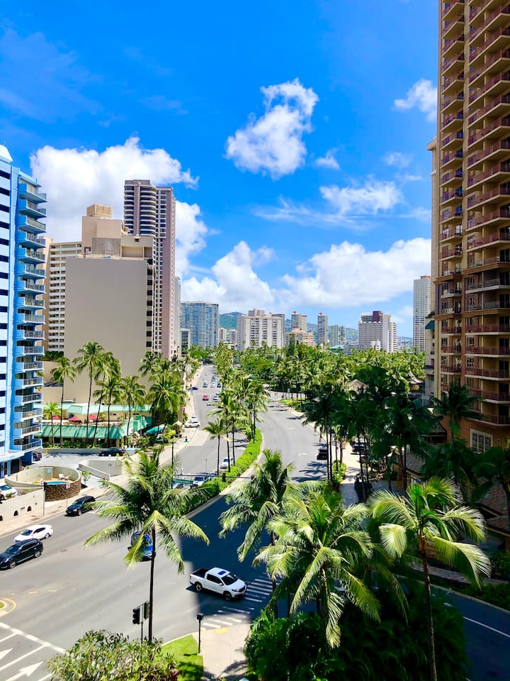 City View Condo At Ilikai Hotel.ocean Front Hotel - Castles Beach, Kailua