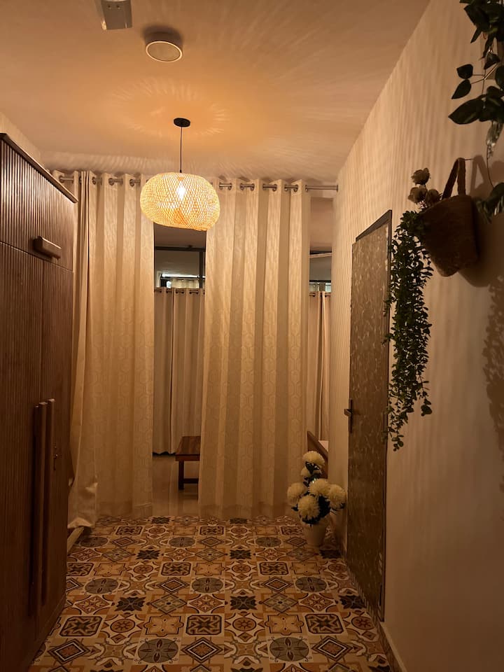 Boho Nest: Cosy 3 Bedroom Home - Delhi