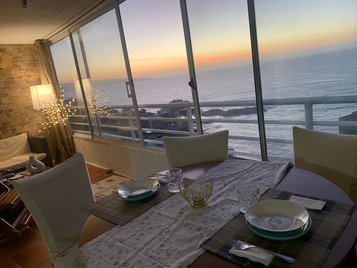Euromarina 2, Hermosa Vista Al Mar Reñaca-cochoa - Concón