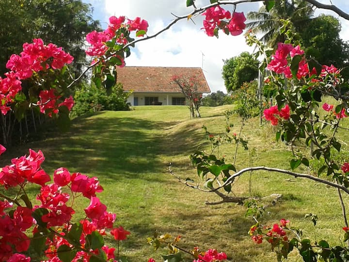 Loue Villa Spacieuse Avec Une Vue Exceptionnelle - Martinique