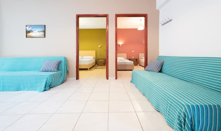 Spacious Apartment 3 Minutes From The Sea, - Agia Effimia