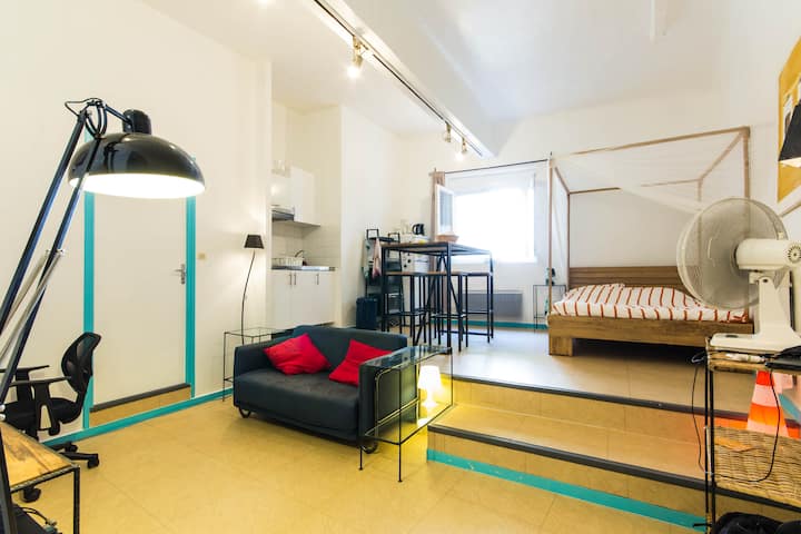 Loftudio, L'esprit Loft Dans Un Grand Studio - Grenoble
