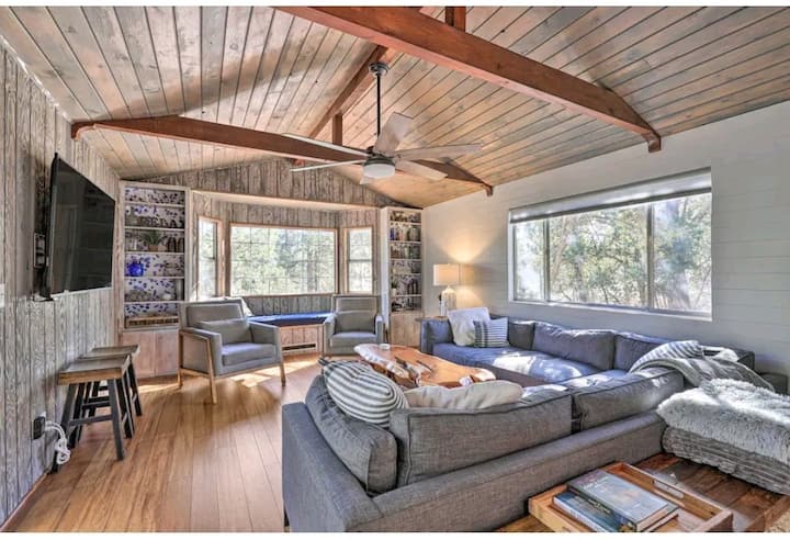 Winter In Pine - Large Deck, Grill And Firepit - Strawberry, AZ
