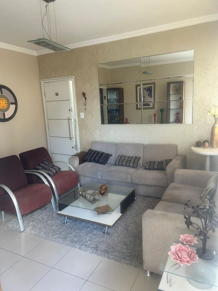 Apto Completo Bem Localizado Cond.calmo 2 Vgs Car - Granja