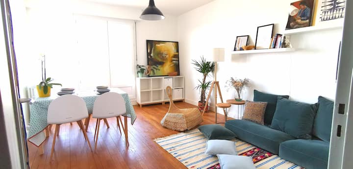 Cosy Home Avec Balcon Chez Lucie&jeremie Gare - Troyes