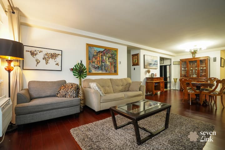 Rich, Spacious 1br 1bath Condo 12 Minutes From Nyc - 貝永