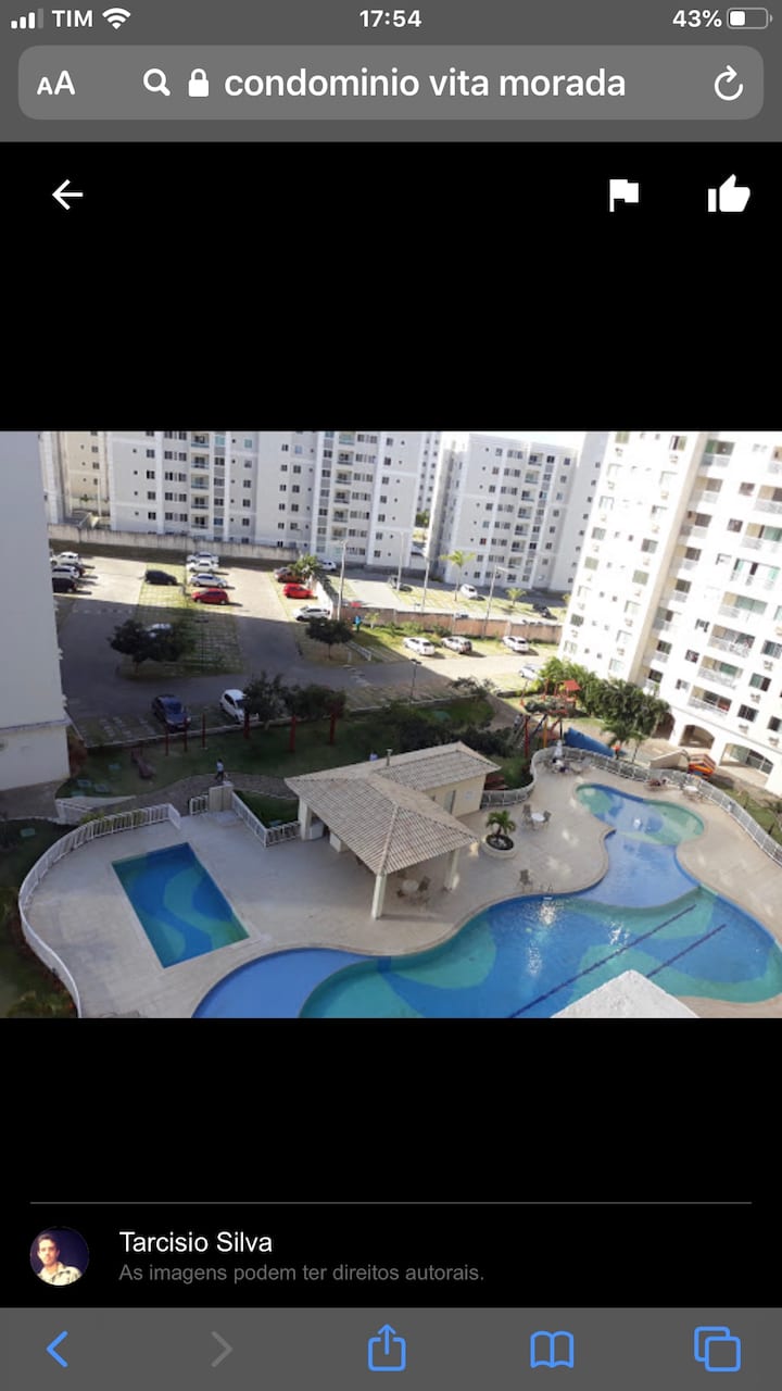 Apartamento Em Buraquinho Próximo à  Praia - Lauro de Freitas