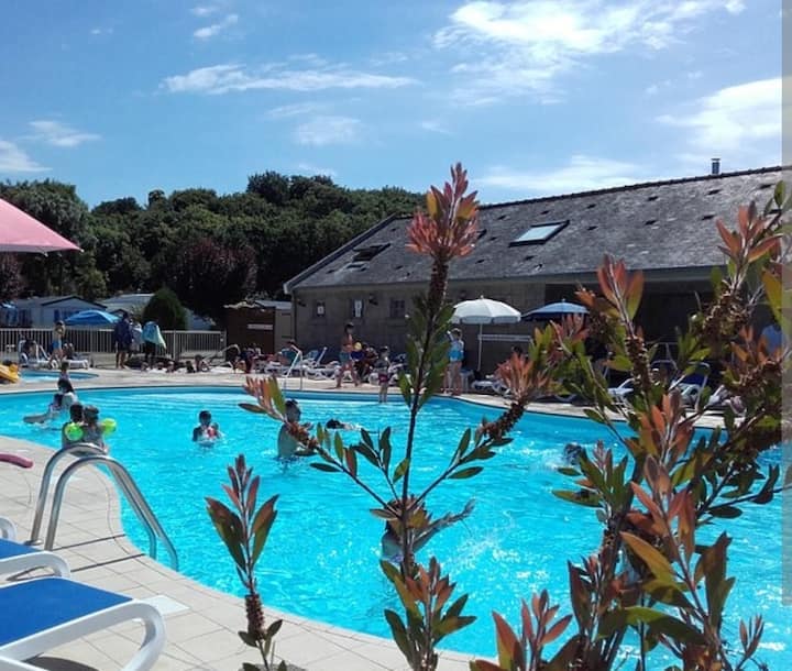 Mobil'home Camping 4* à St-cast - Saint-Cast-le-Guildo