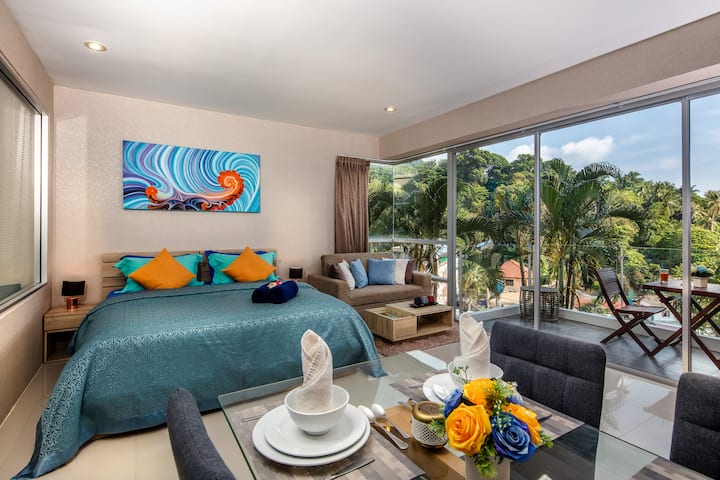 Wonderful Fully Equipped Studio @Karon, Beach-800m - Kata Beach