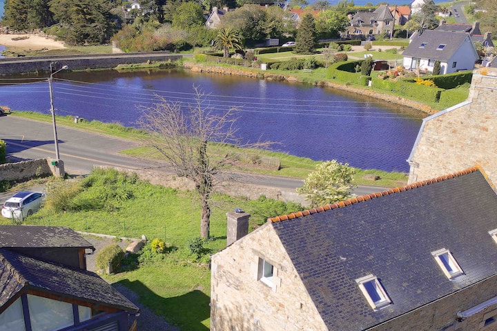 Maison Chaleureuse Avec Vue Mer - Pleumeur-Bodou