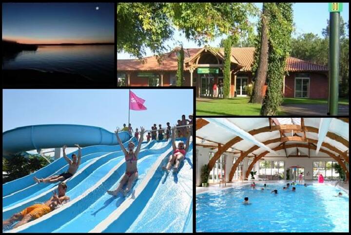 Mobile Home 8 Personnes Dans Un Camping 4* - Gastes