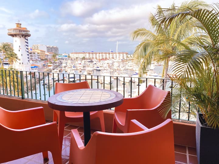 Marina Vallarta Beautiful Apartment With Terrace - Puerto Vallarta
