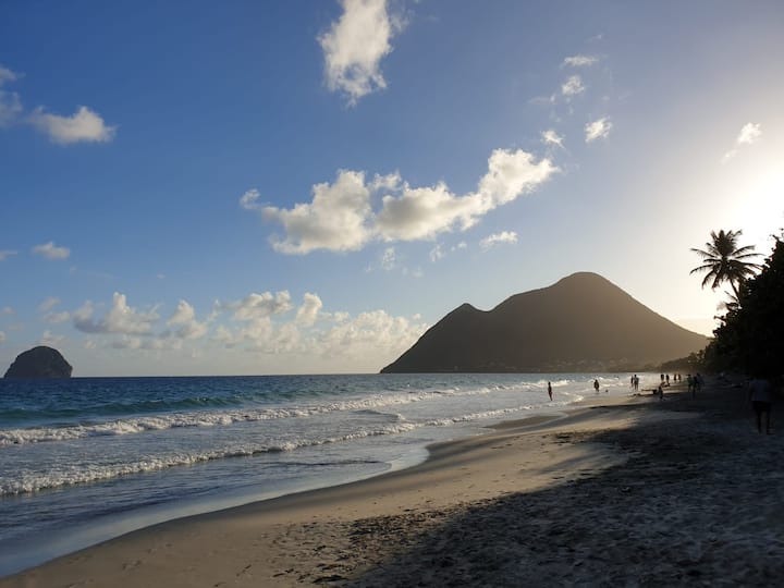 Bas De Villa T2 Les Pieds Dans L'eau - Martinique