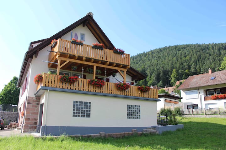 Zentrumsnahe Ferienwohung Mit Blick Auf Mitteltal. - Baiersbronn