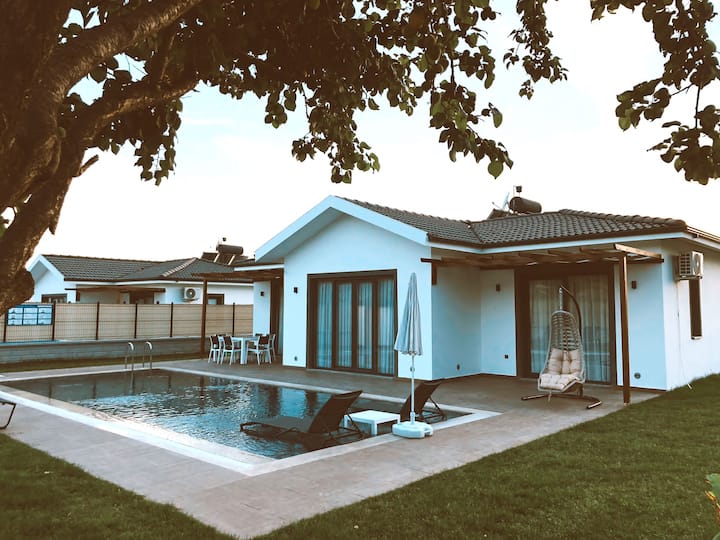 ÇAliş Plajina Yakin2+1korunakli,özel Havuzlu Vi̇lla - Fethiye