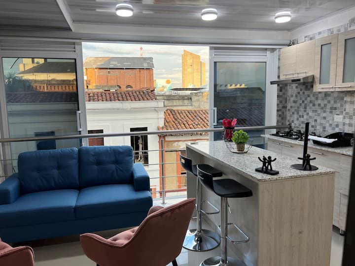 Apartamento De Lujo 308, 2 Habitaciones 3 Baños - Cali