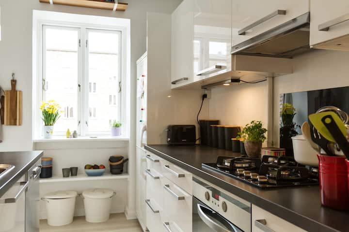 Beautiful Flat Near City Centre, Beach And Airport - Copenaghen