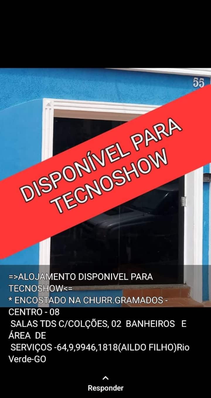 Alojamento Exclusivo Tecnoshow. - Rio Verde