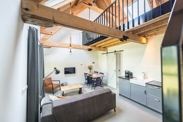 **Prachtige Boerderijloft Dichtbij Het Strand** - Den Osse