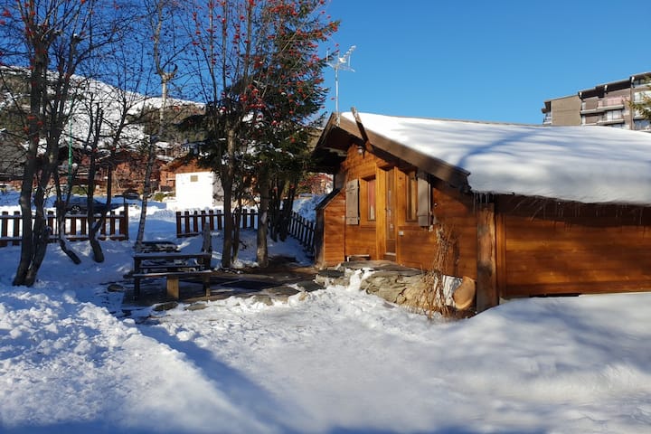 P' Tit Chalet Cosy , Jardin , Centre Station - Les Deux Alpes