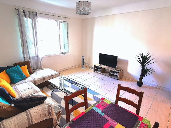 Spacieux 3p à 300 M Plage "Tout Sous La Main". - Nizza