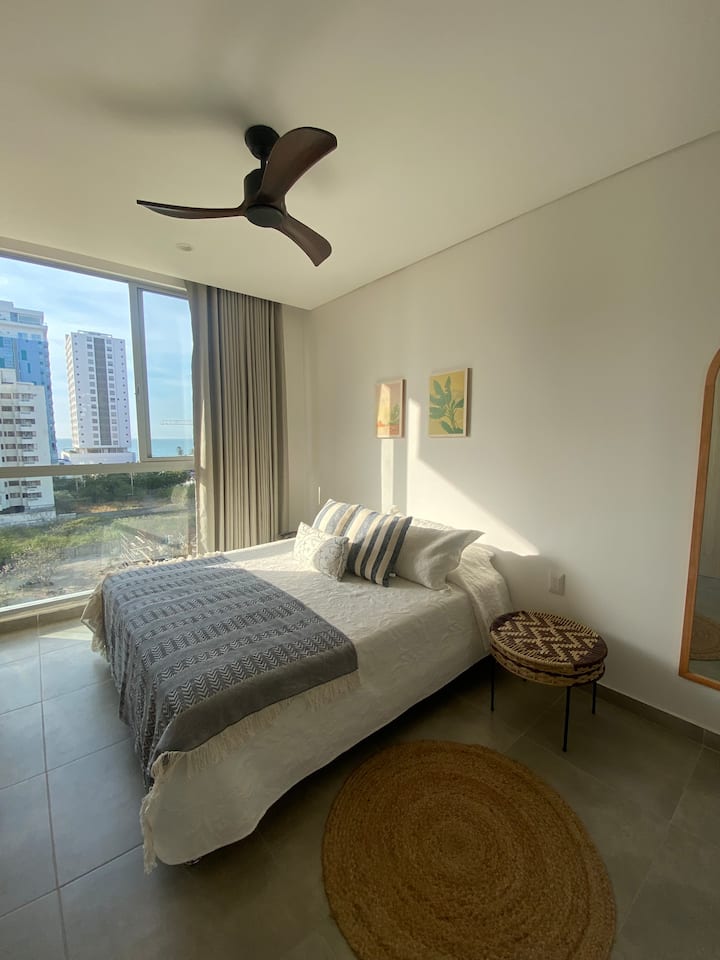 Gaiaensalguero: Lovely Flat With Sea View - Colombia