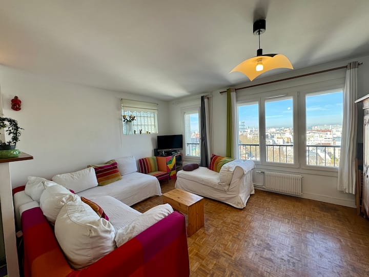 Hfy - Appartement Avec Vue, Montmartre- 3br/7p - París