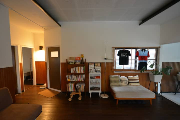 Flat House Villa 《海辺の米軍ハウスにのんびり滞在》 - 福岡市