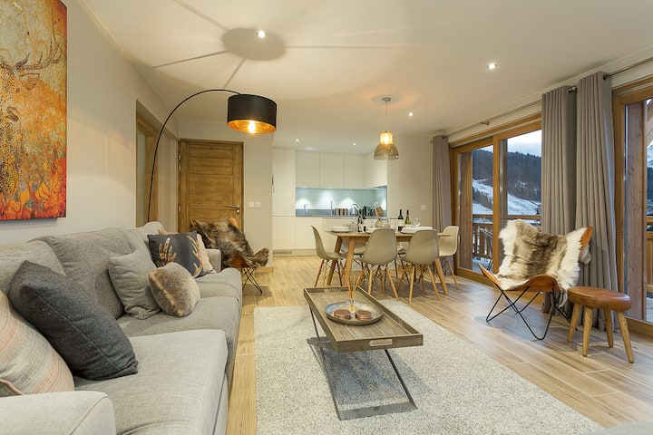 Luxury Apartment In Morzine - Petit Cheval Blanc - Avoriaz