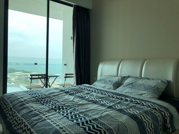 D'wharf Port Dickson - Cozy Seaview (Up To 3 Pax) - Port Dickson