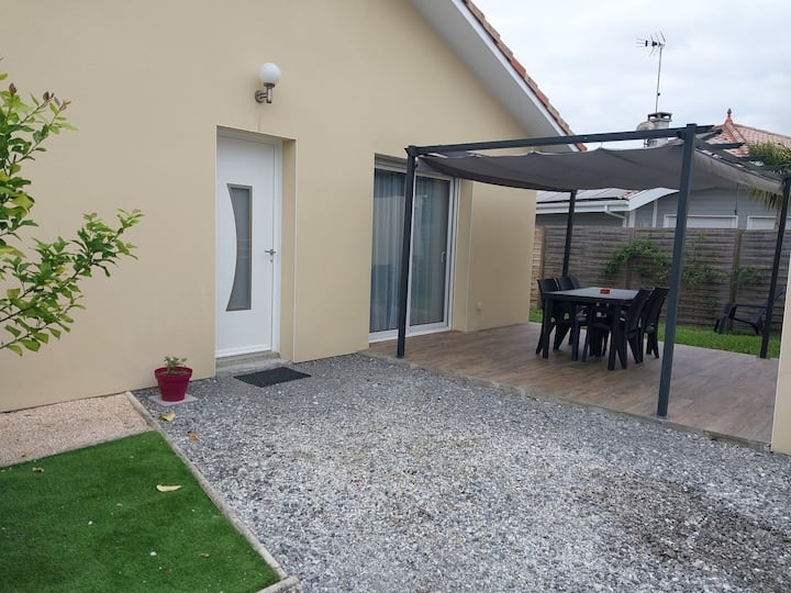Maison " Le Cap Breton "Gite Au Calme Climatisé - Seignosse
