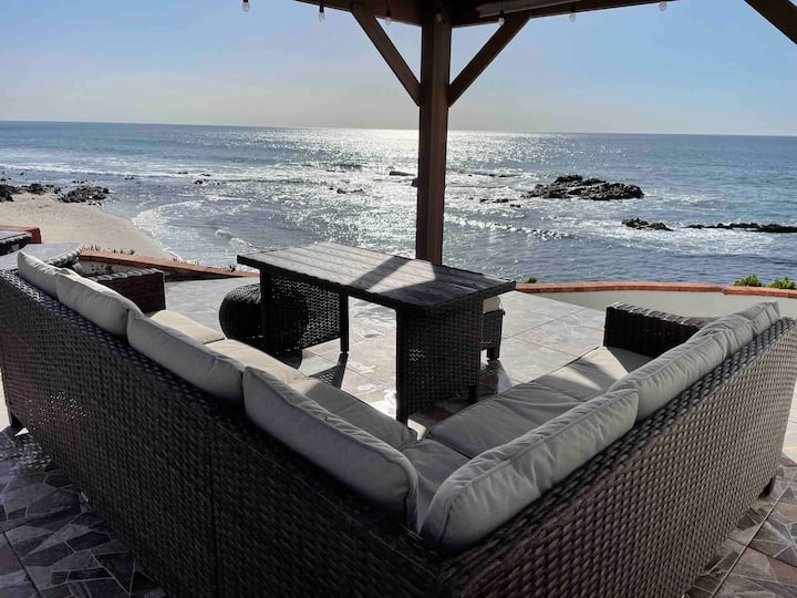 Beach Front House Dreamy Sunset - Rosarito