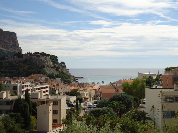 Cassis - Appartement T3 Climatisé Et Vue Mer - Cassis