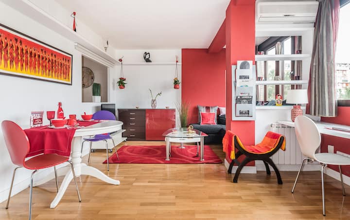 Cómodo Apartamento A 9 Minutos Del Centro - Madrid