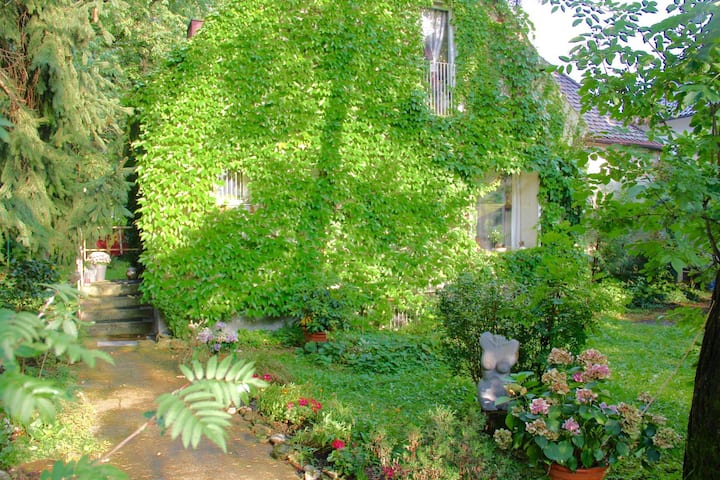 Helle Zentrale Wohnung Mit Terrasse Und Garten - 