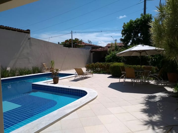 Casa Espaçosa E Aconchegante Com Piscina - Ilhéus