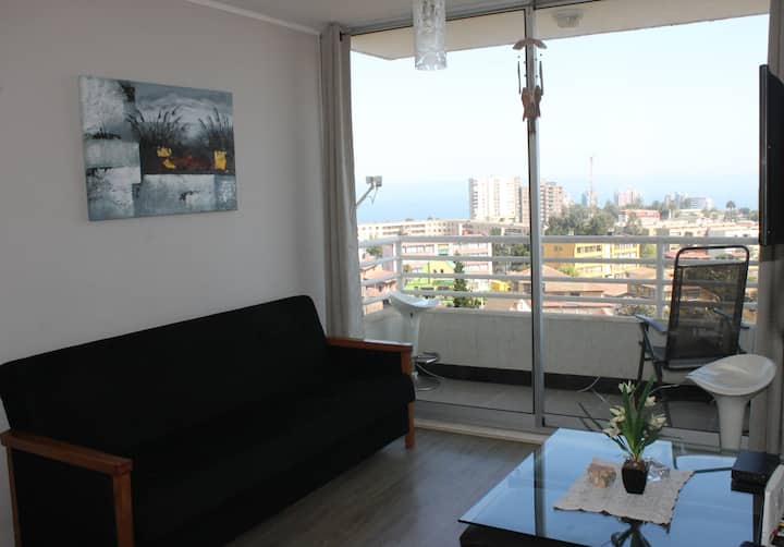 Departamento Para 5 Personas Con Una Hermosa Vista - Viña del Mar